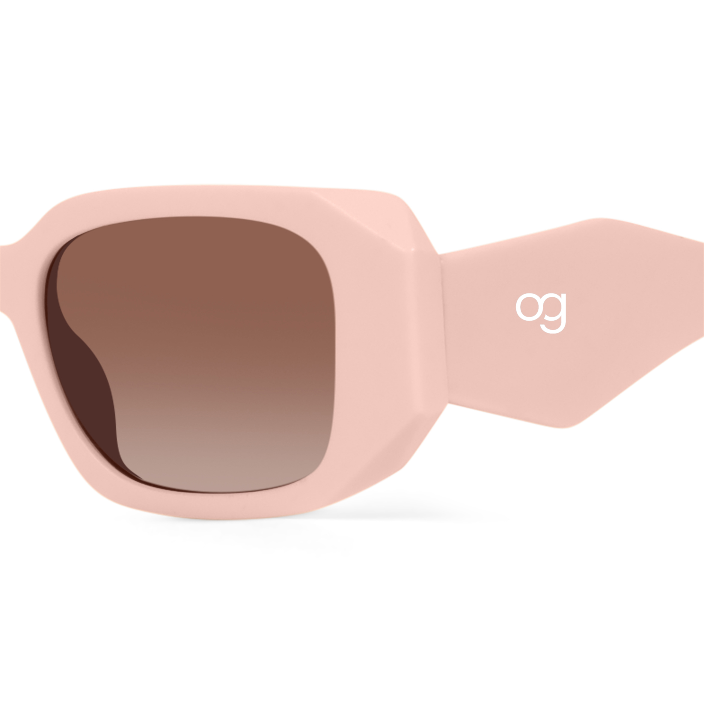 Buy Berry Breeze Rectangle Power Sunglasses - Woggles