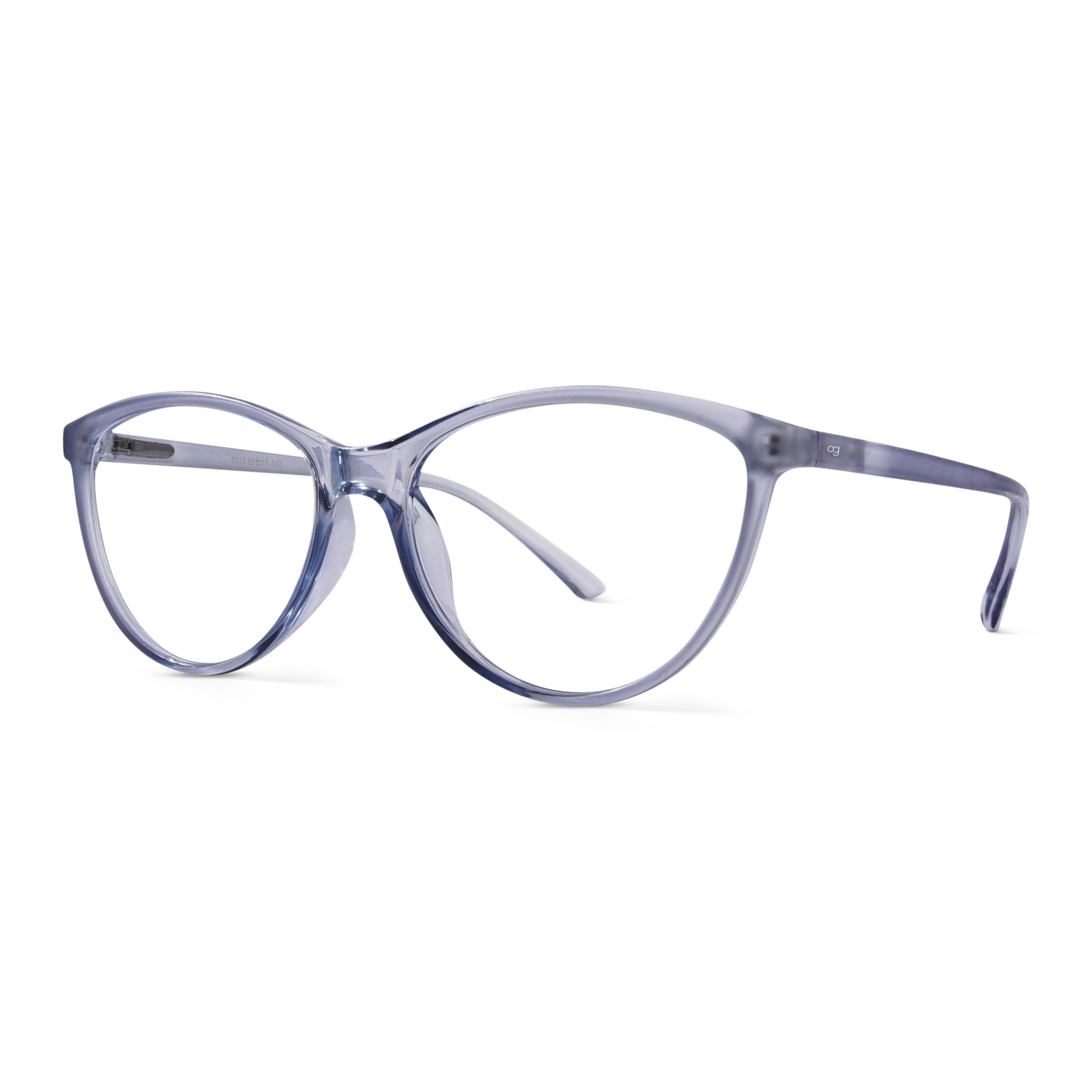 Buy Cipher Code Cateye Blue Screen Glasses-Woggles