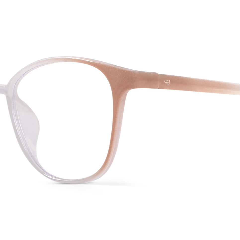 Buy Clarity Cube Square Blue Screen Glasses-Woggles