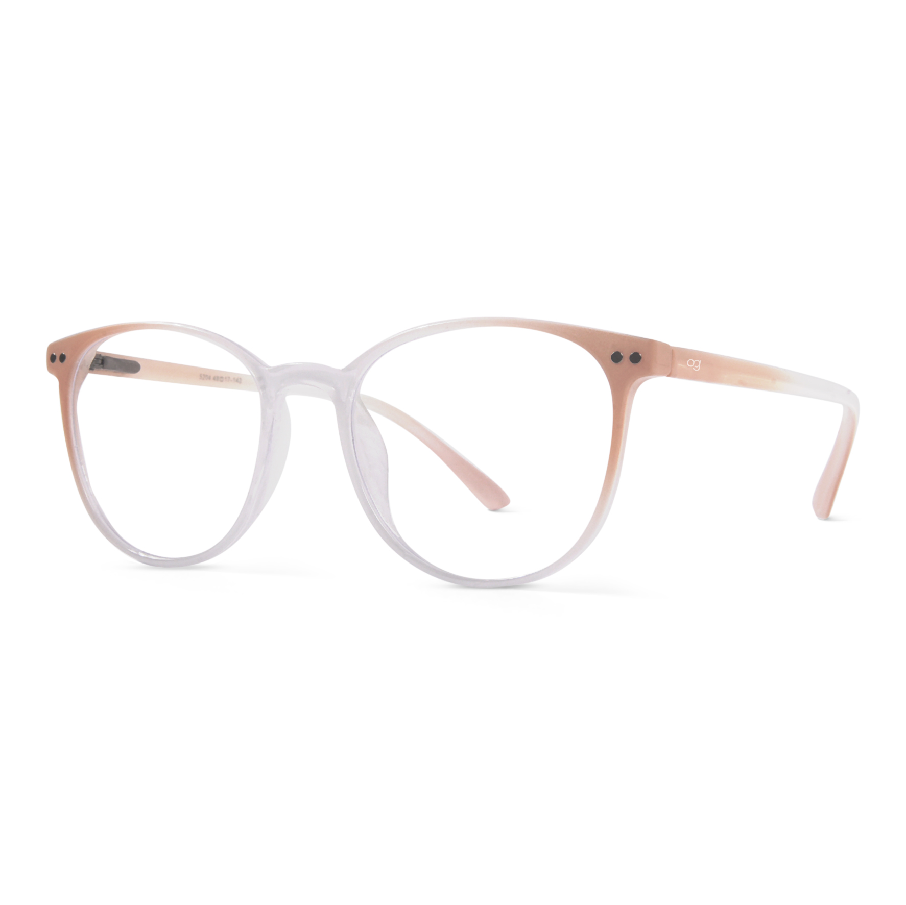 Buy Dazzling Circles Round Blue Screen Glasses-Woggles