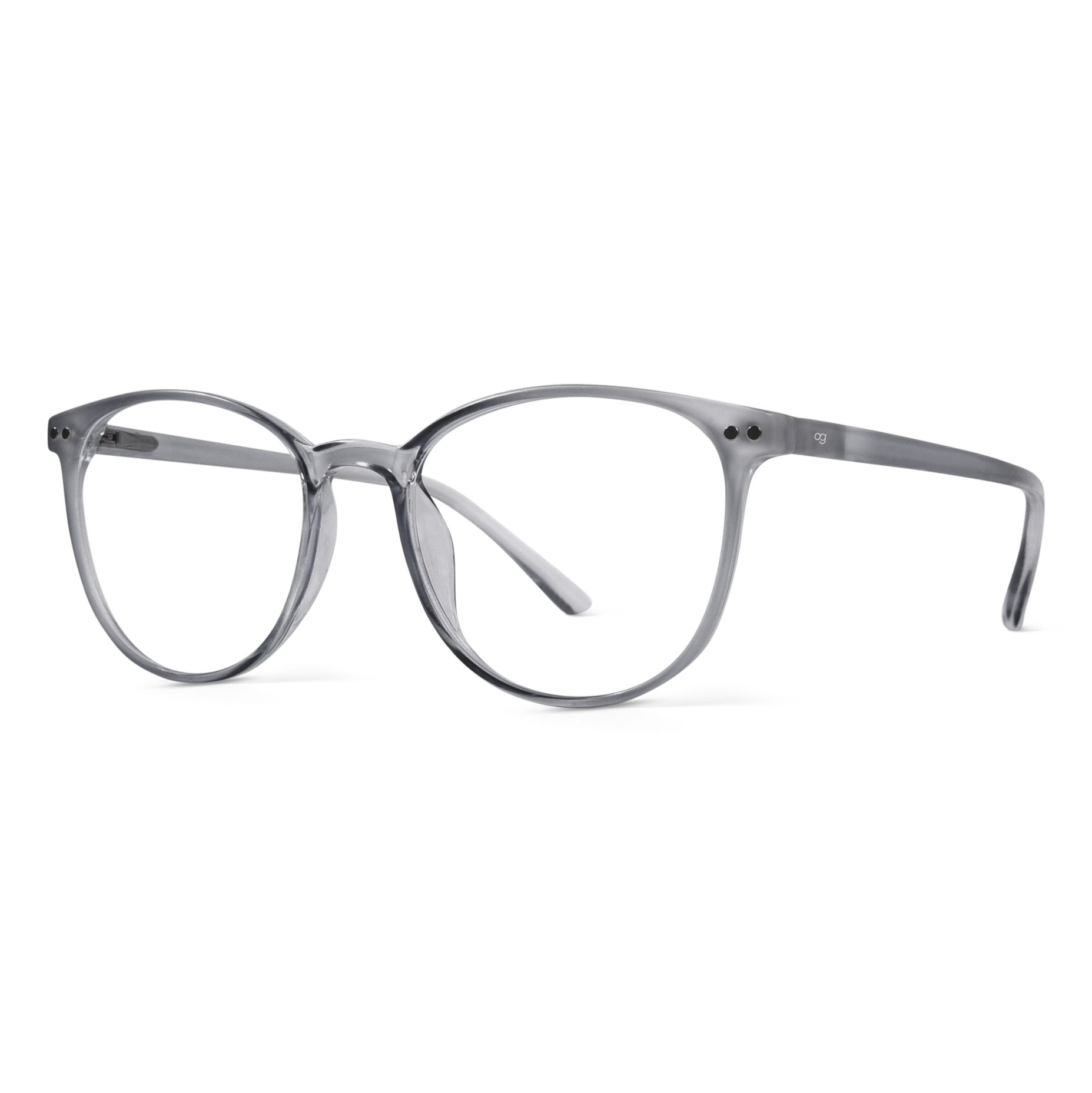 Buy Gloaming Globes Round Blue Screen Glasses-Woggles