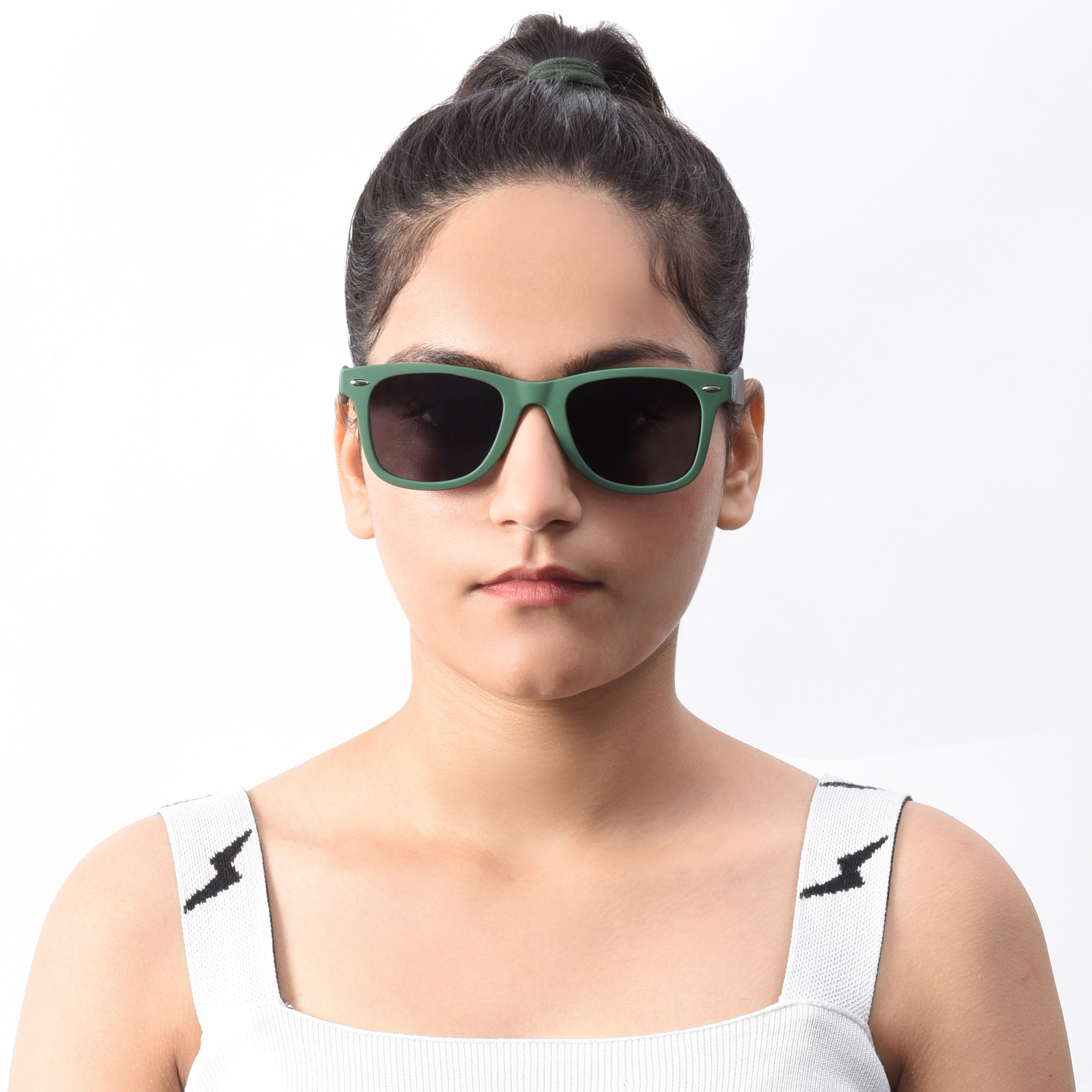 Buy Sage Shadow Polarized Wayfarer Sunglasses - Woggles