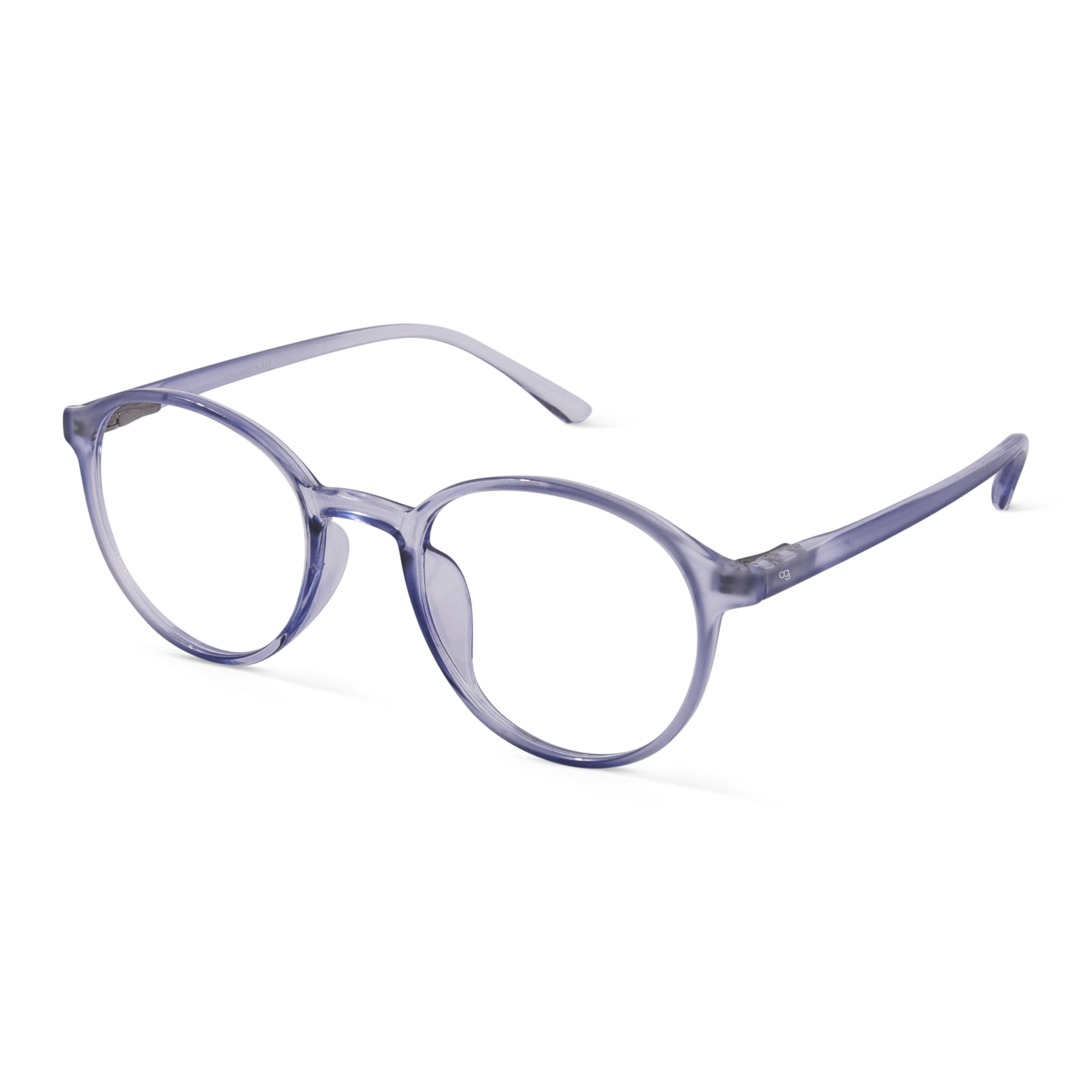 Buy Stellar Frame Round Blue Screen Glasses-Woggles
